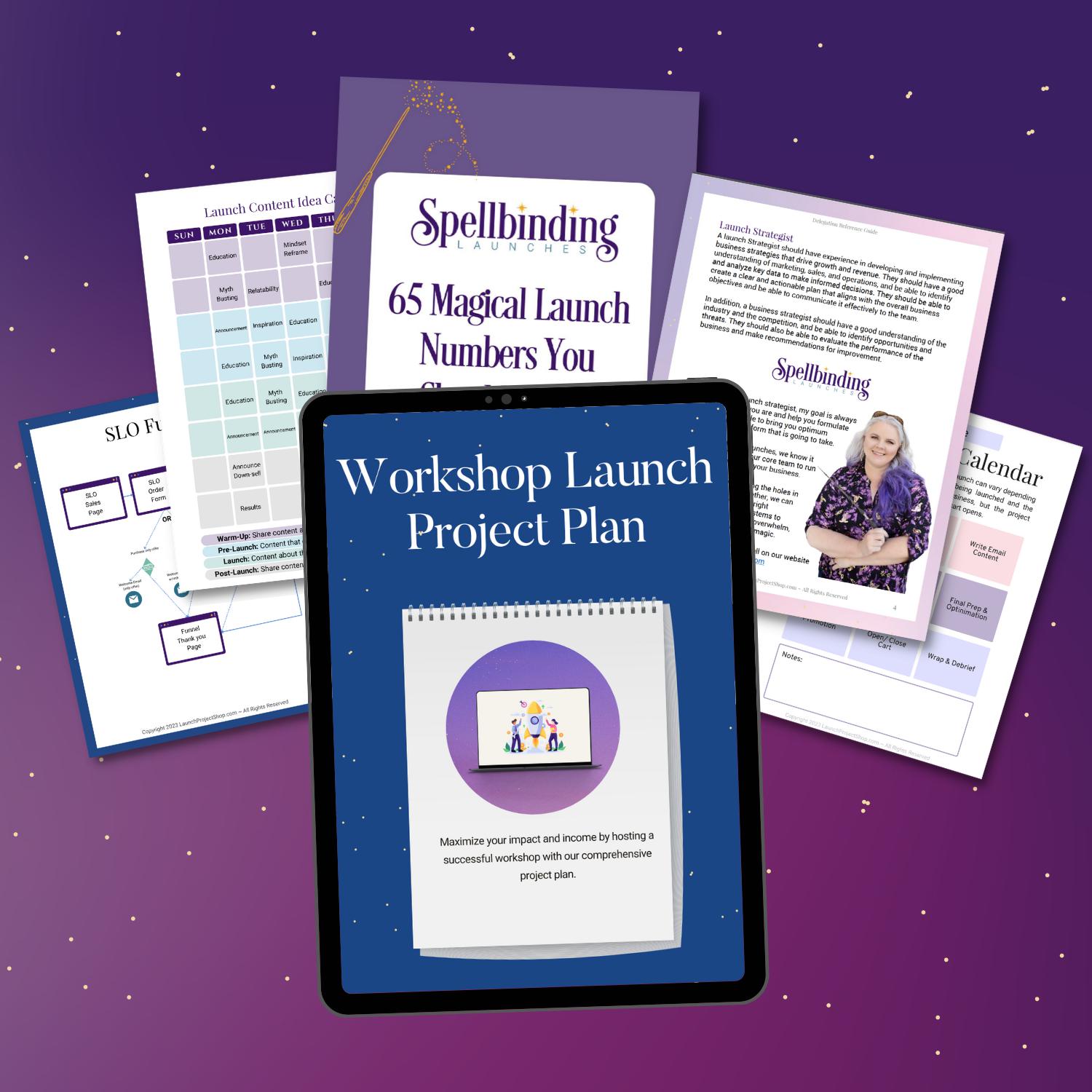 Asana - Workshop Launch Project Template – Launch Project Shop
